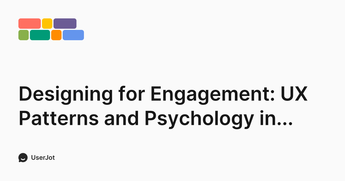 Designing for Engagement: UX Patterns and Psychology in SaaS Onboarding ...
